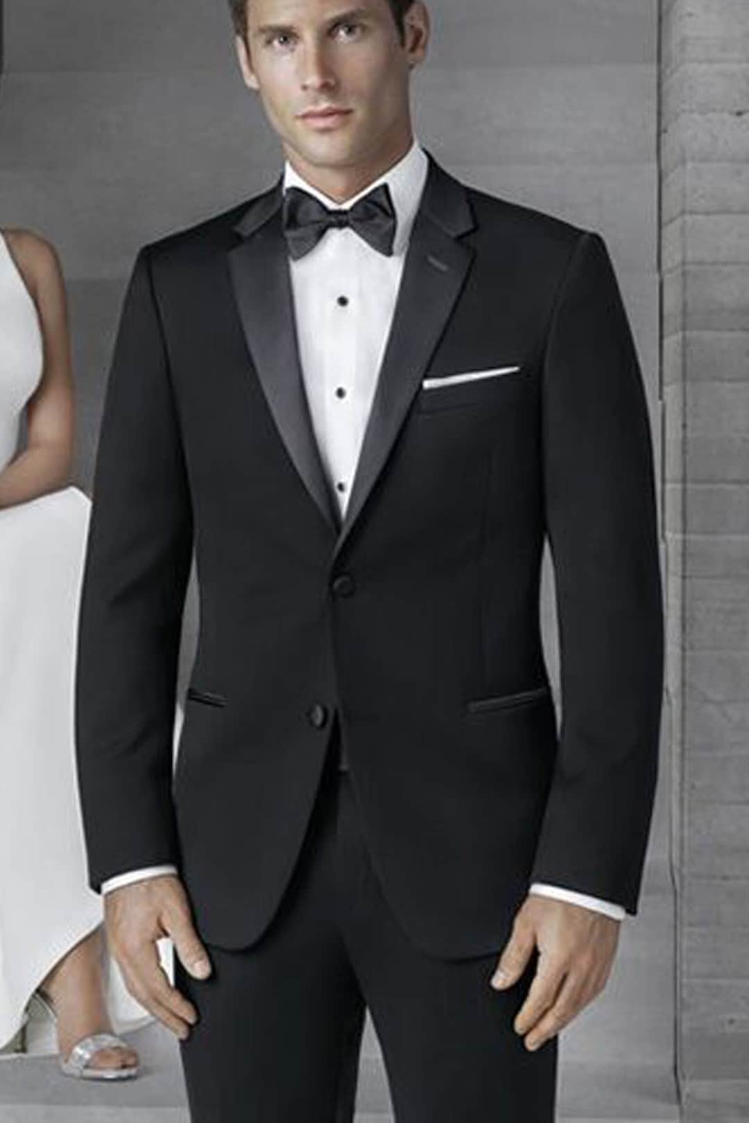 Modern Fit Two Button Notch Lapel Tuxedo - Etsy