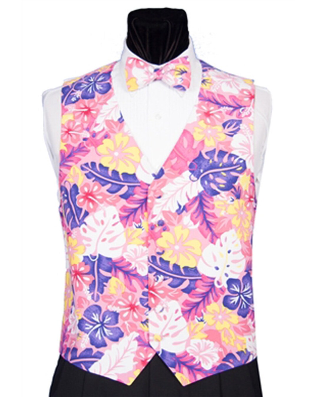 Island Fun Vest and Bow Tie - Etsy