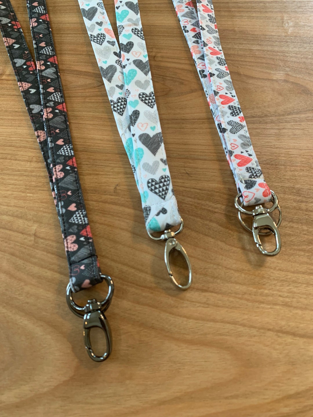 Heart Lanyard, Teacher Lanyard, Breakaway Lanyard - Etsy