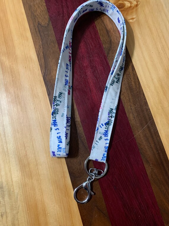 Library Lanyard ID Holder Book Lover Gift Keychain - Etsy