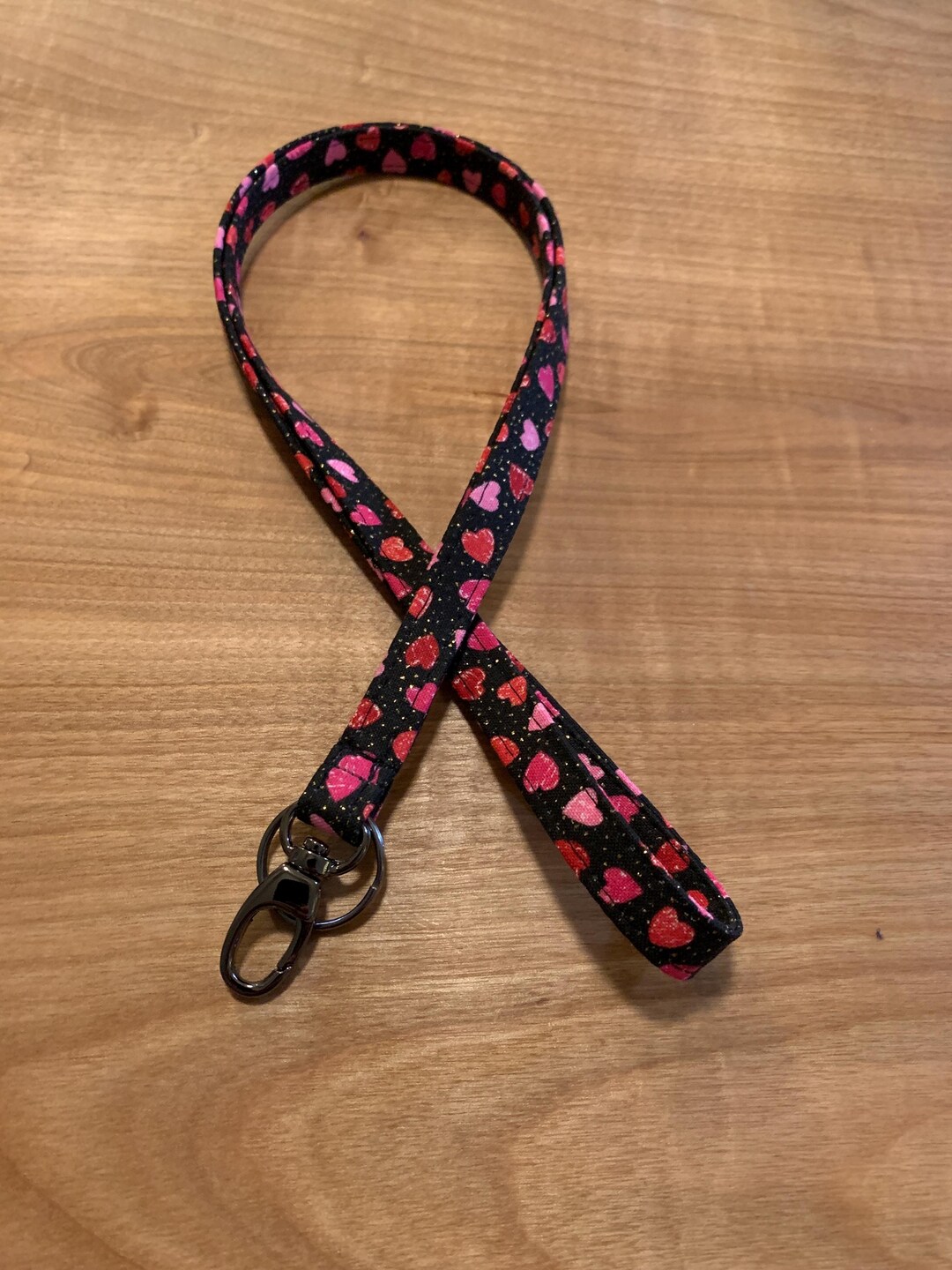 Skinny Heart Lanyard for Valentines Day - Etsy
