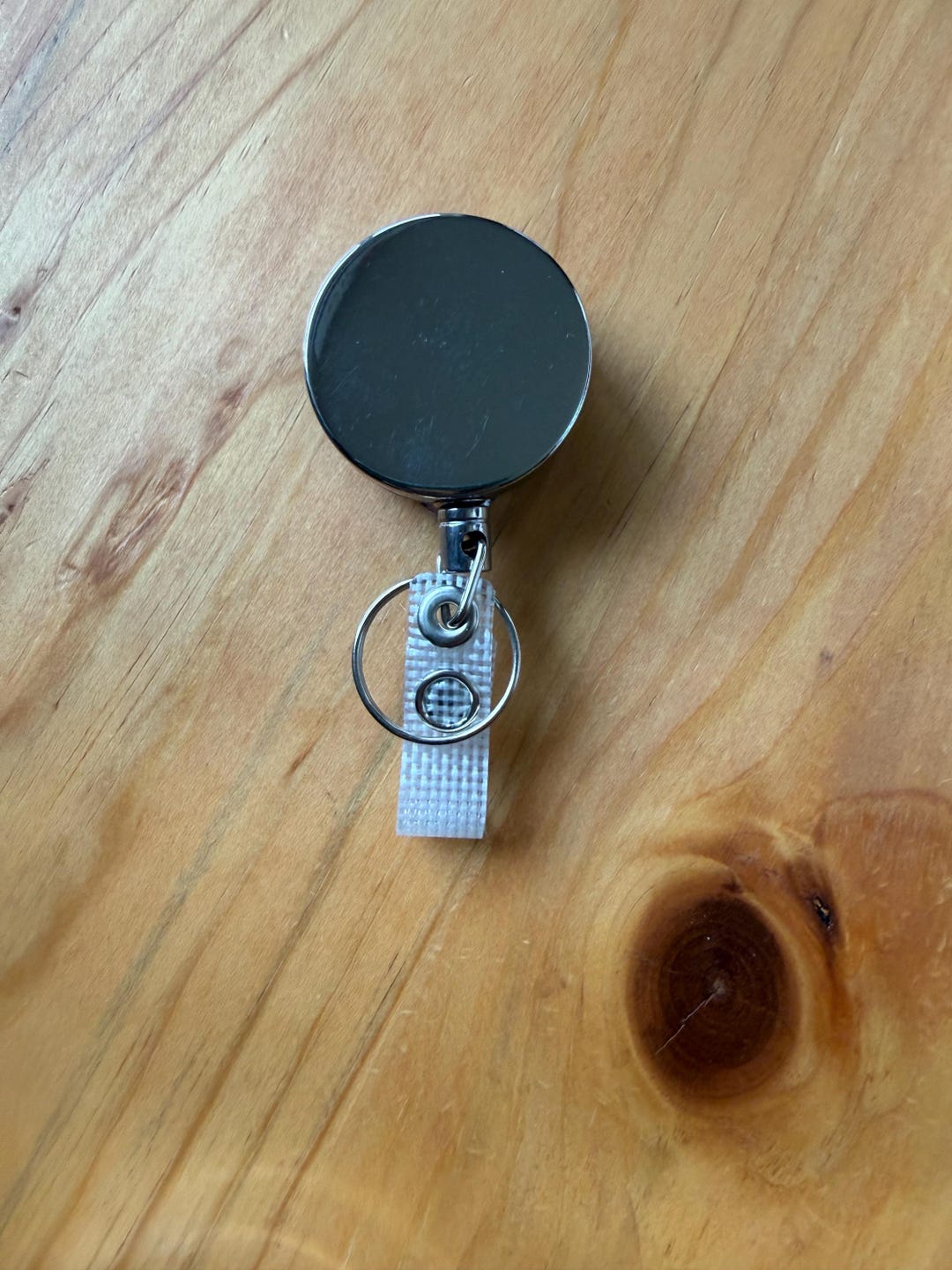 Heavy Duty Badge Reel Belt Clip, Metal Badge Reel With Split Ring ...