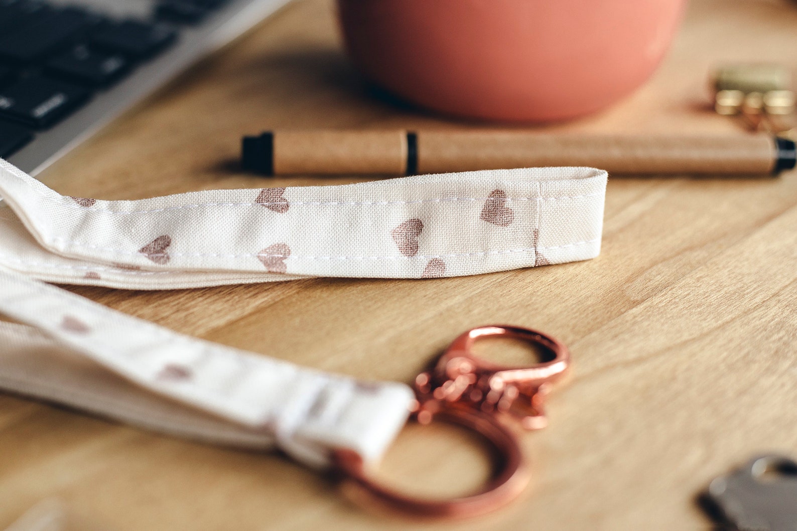 Heart Lanyard With Optional Matching Badge Reel - Etsy