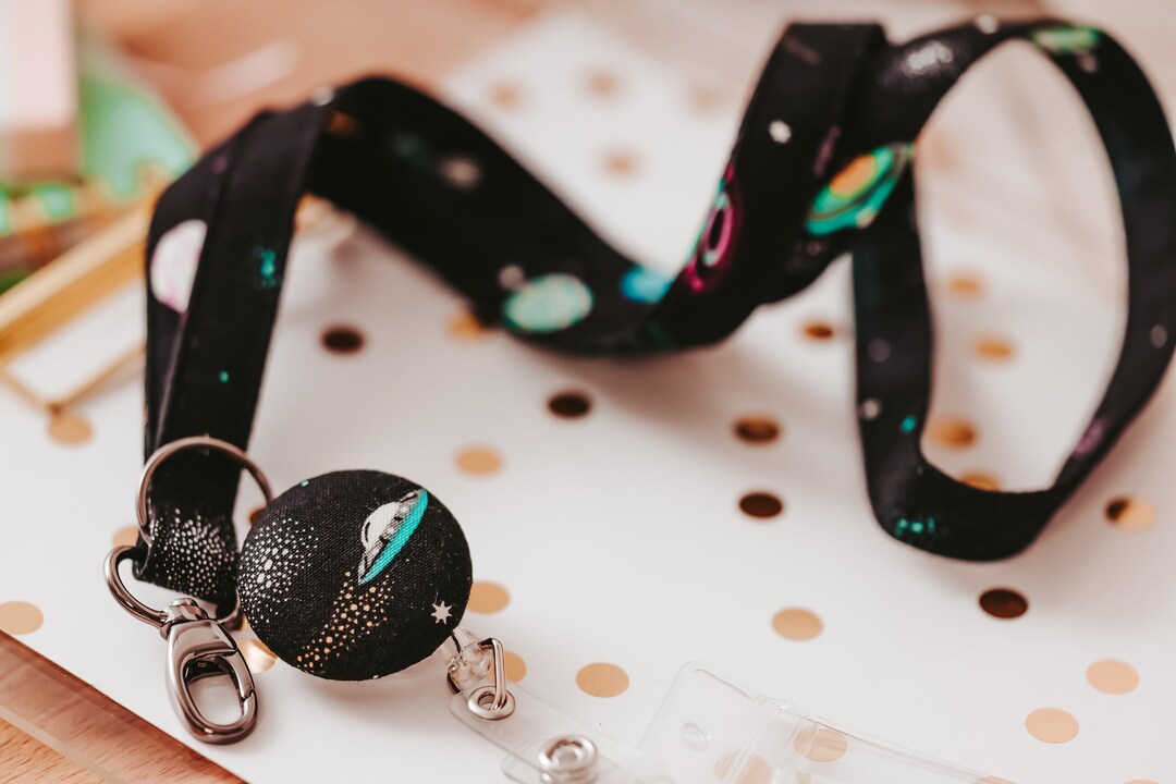 Space Lanyard, Teacher Gifts, Thank You Gift - Etsy