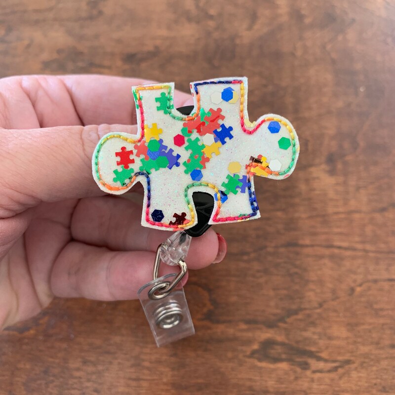 Autism Badge Reel - Etsy