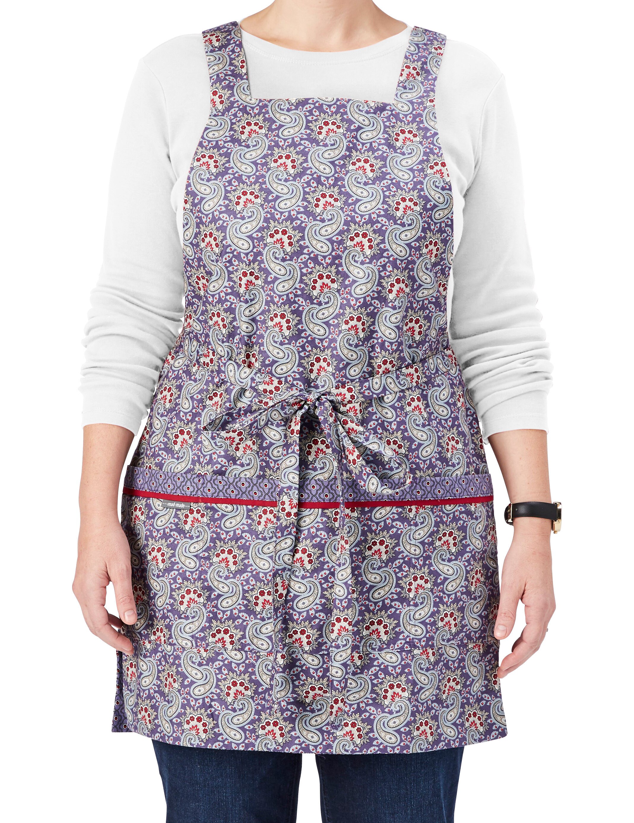 Reversible Apron with Pockets Kitchen & Dining Home & Living etna.com.pe