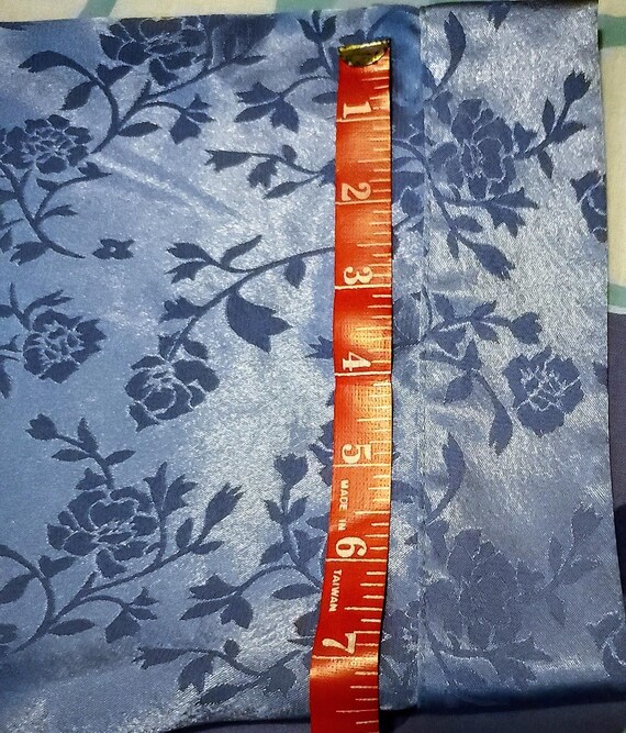 Rare. VICTORIA'S SECRET VS Blue Floral Embossed Kimon… - Gem