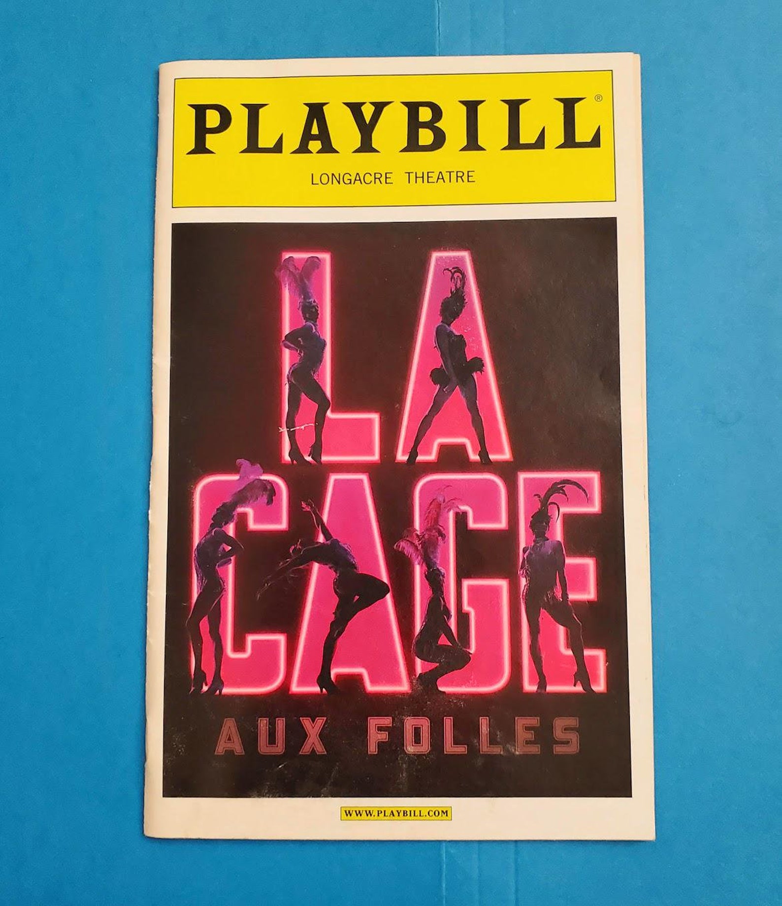 Original Broadway Playbill. LA CAGE Aux FOLLES With Kelsey Grammar ...