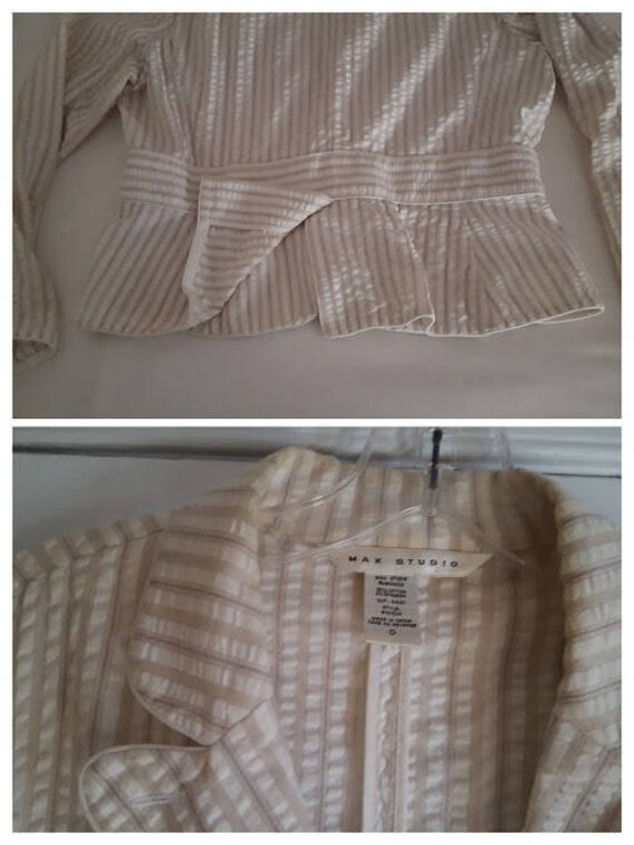 Max Studio Blazer/ Fitted Top - Gem