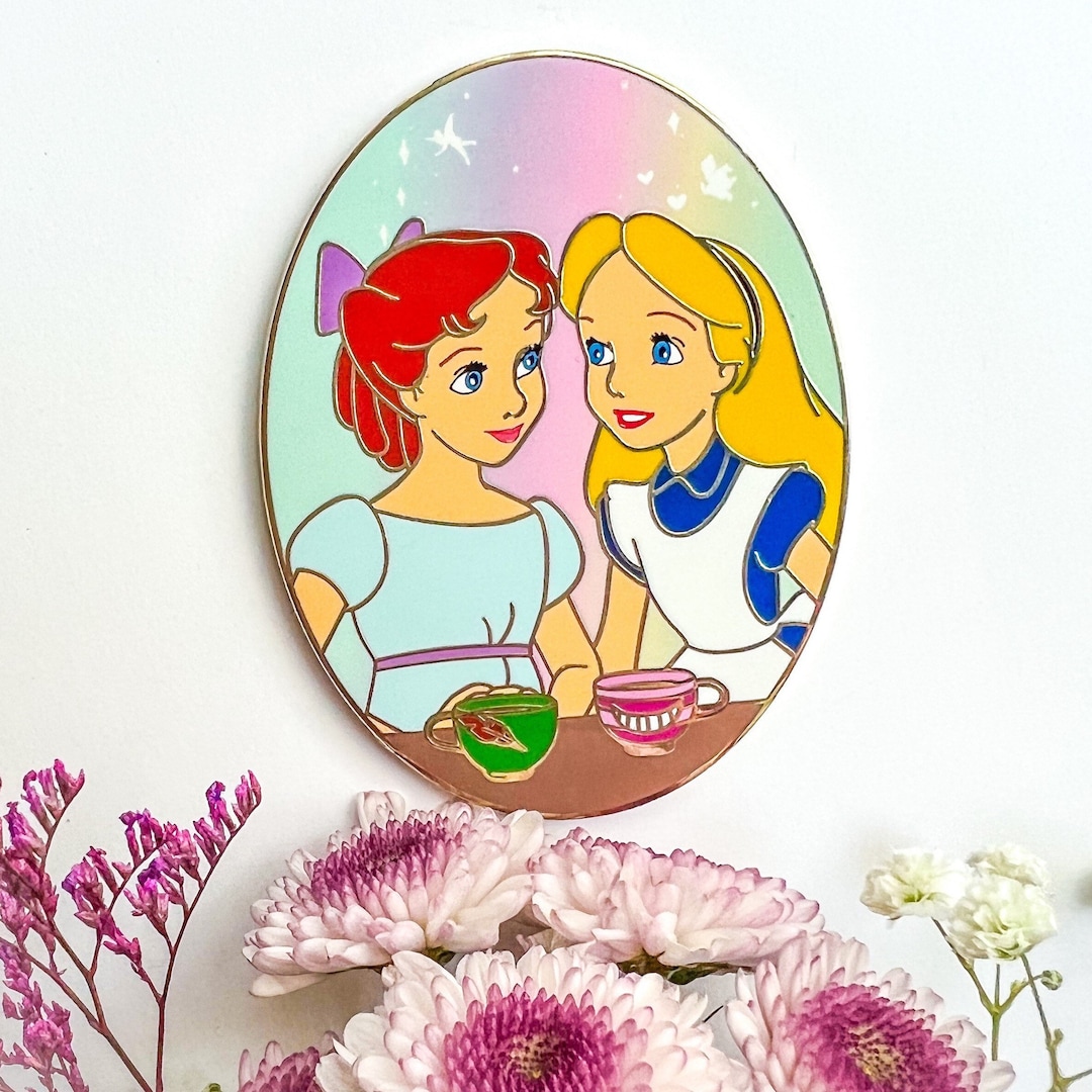 Alice and Wendy Voice Crossover Disney Fantasy Pin - Etsy