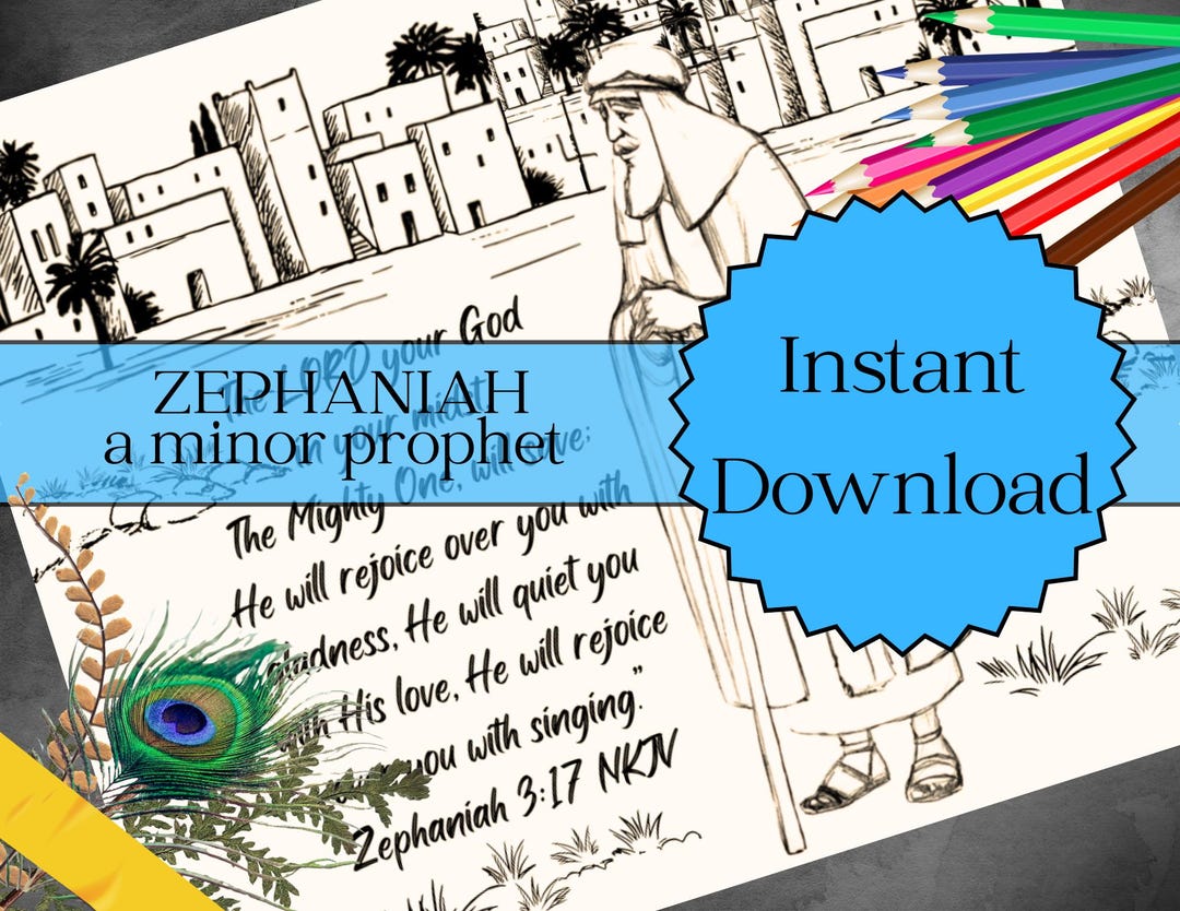 Bible Art Journaling: ZEPHANIAH - Etsy