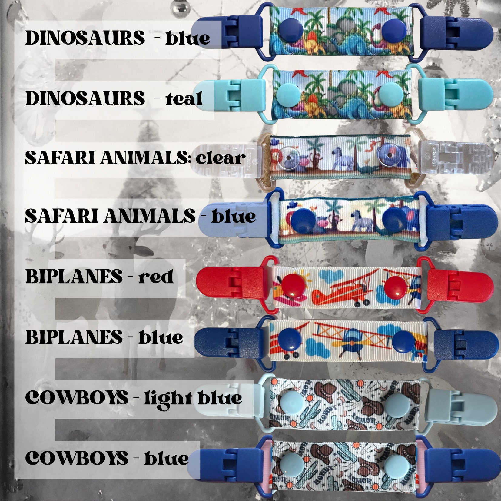 MITTEN CLIPS, Glove Clips, Mitten Keepers - Etsy