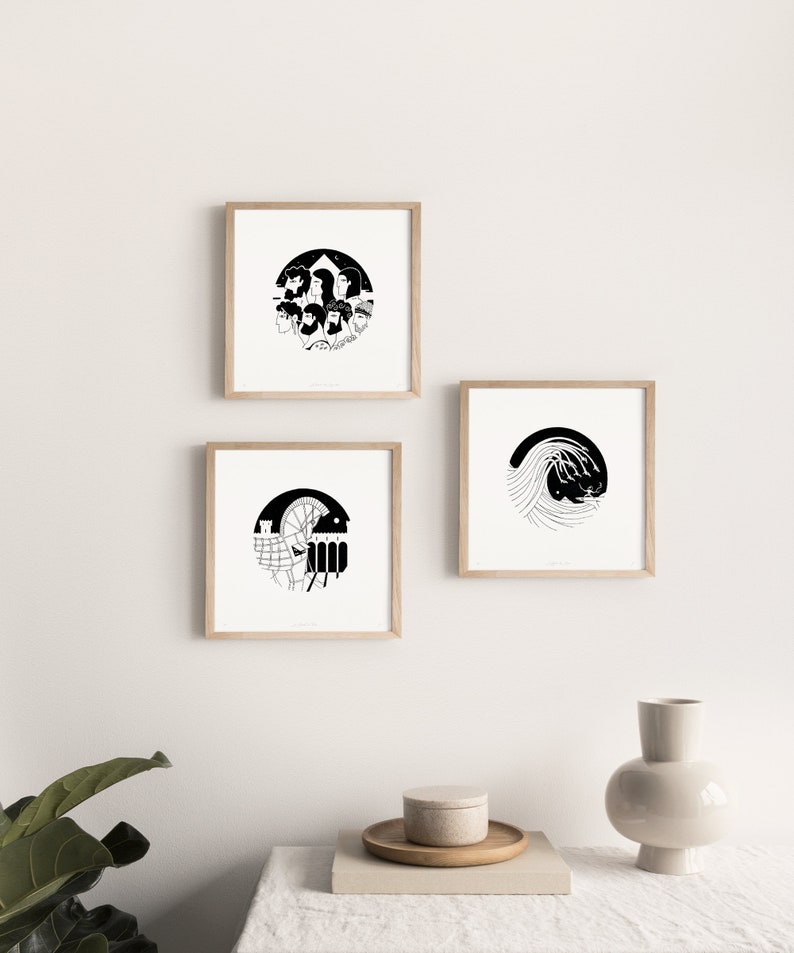 Limited Edition Art Print - Wall of Fame - Etsy