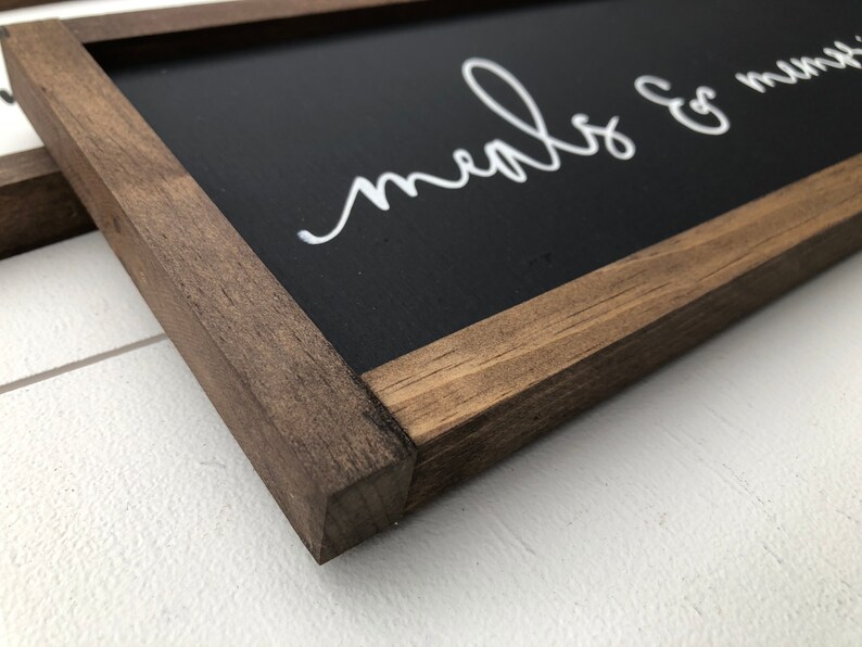 Meals and Memories are made here sign / kitchen sign | Etsy