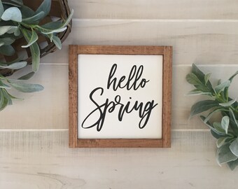 Hello spring | Etsy