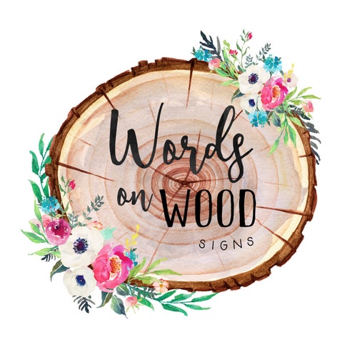 WordsOnWoodSignShop - Etsy
