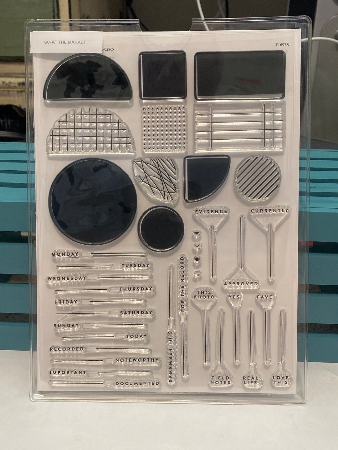 Studio Calico Stamp T16978 at the Market - Etsy