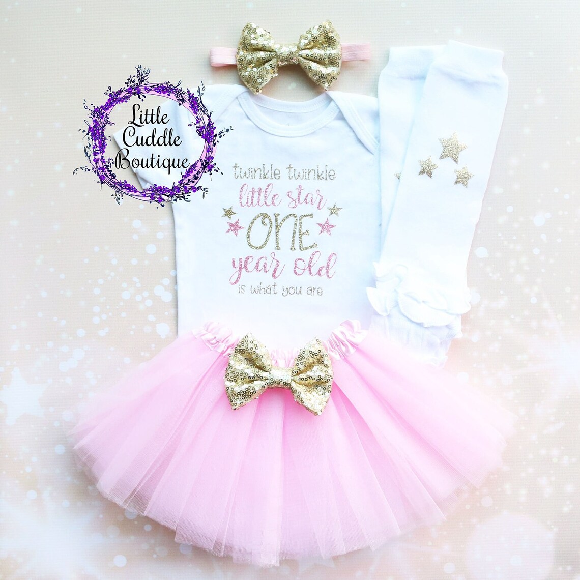 Twinkle Twinkle Little Star One Year Old is What You Are 1st Birthday ...