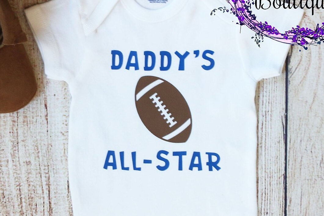 Daddy's All Star One Piece, Boy Shirt, Baby Boy Gift, Boy Outfit, Daddy ...