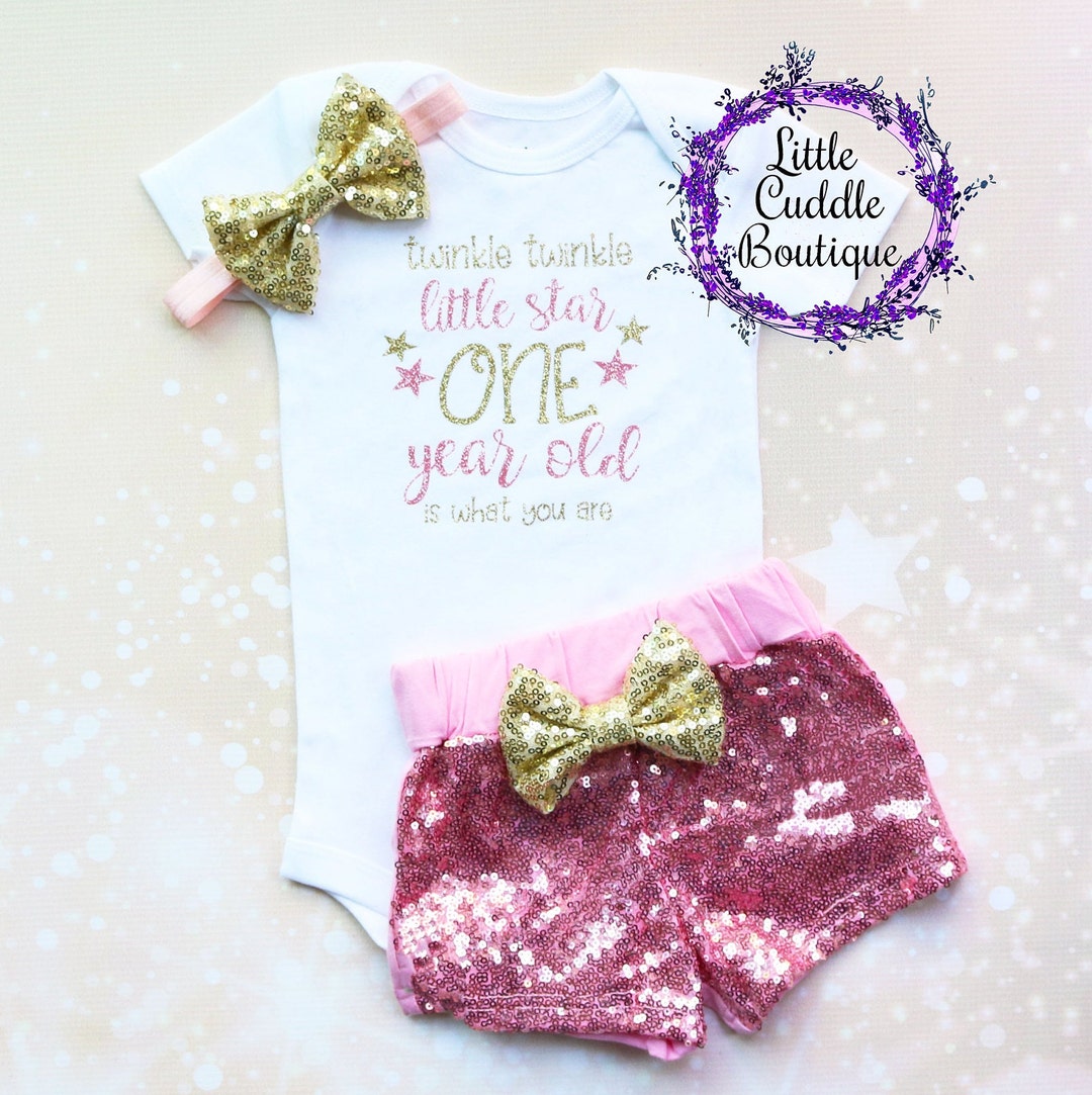 Twinkle Twinkle Little Star One Year Old is What You Are 1st Birthday ...
