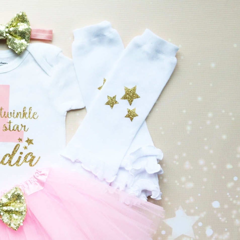 Personalized Twinkle Twinkle First Birthday Tutu Outfit Girl | Etsy