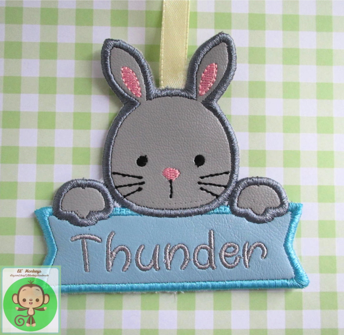 Personalized Bunny/rabbit Pet Cage/carrier ID Name Tags | Etsy