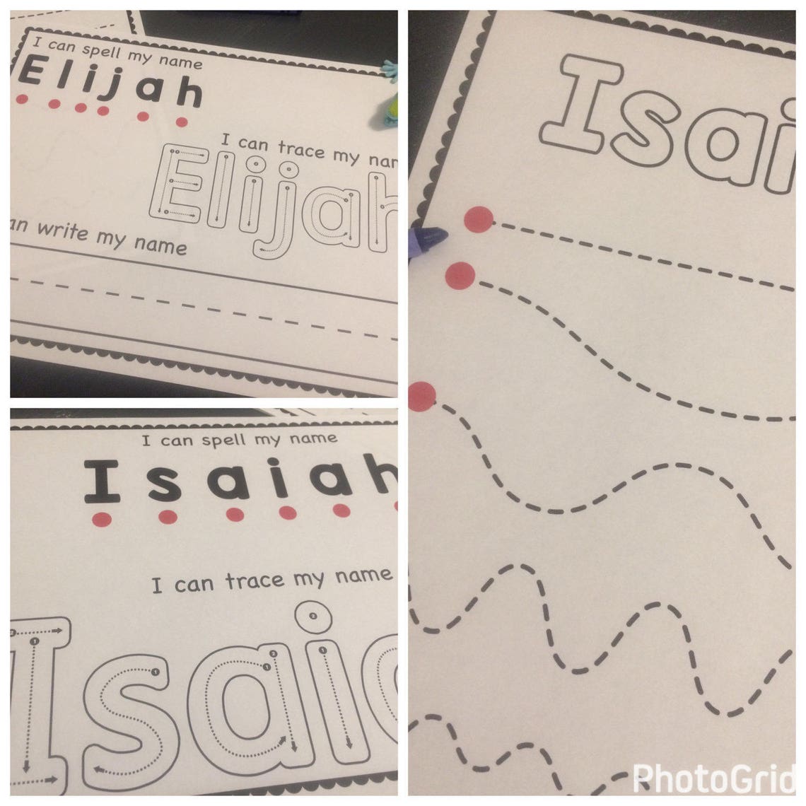 DANIEL Instant Download-daniel Preschool Name Recognition and Writing ...