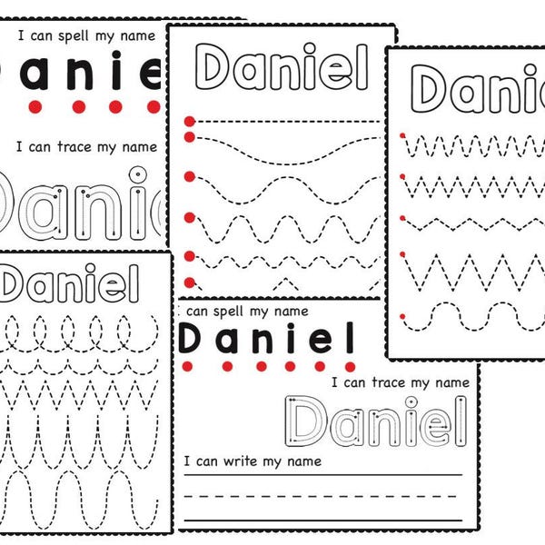 Daniel Worksheets - Etsy