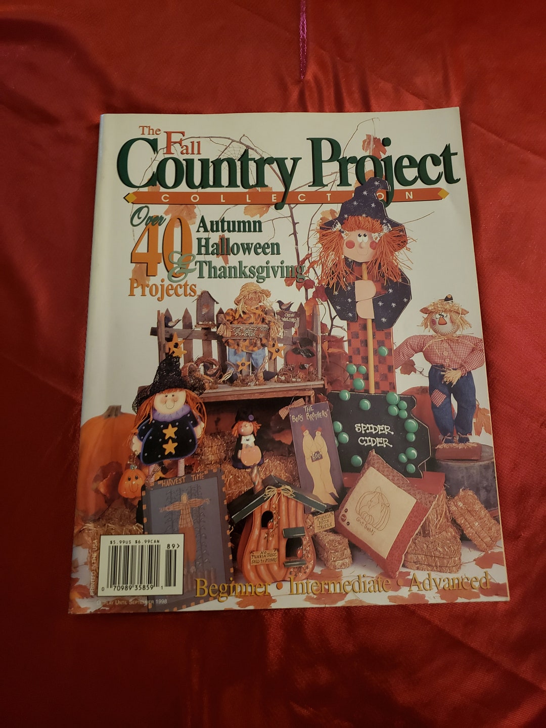 Vintage the Fall Country Project Collection Magazine - Etsy