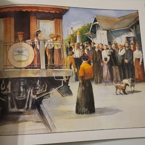 Vintage Book - Train to Somewhere by Eve Bunting - Etsy