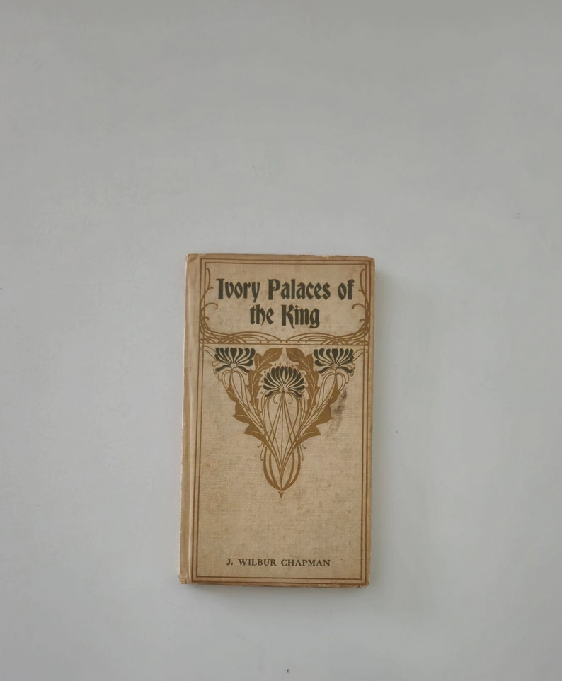 Vintage Book Ivory Palaces of the King by JW Chapman - Etsy