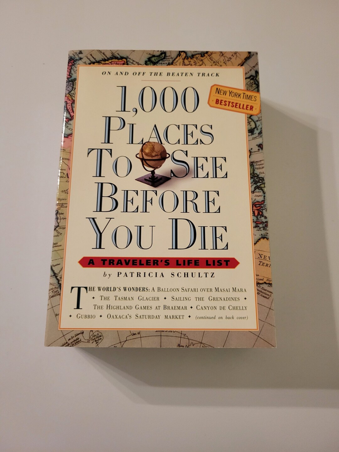 Vintage Book - 1,000 Places to See Before You Die - A Traveler's Life ...