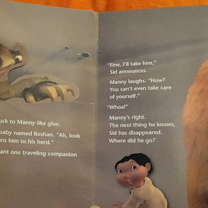 Vintage Pop-up Book Ice Age... Join the Herd Ages 4-8 - Etsy