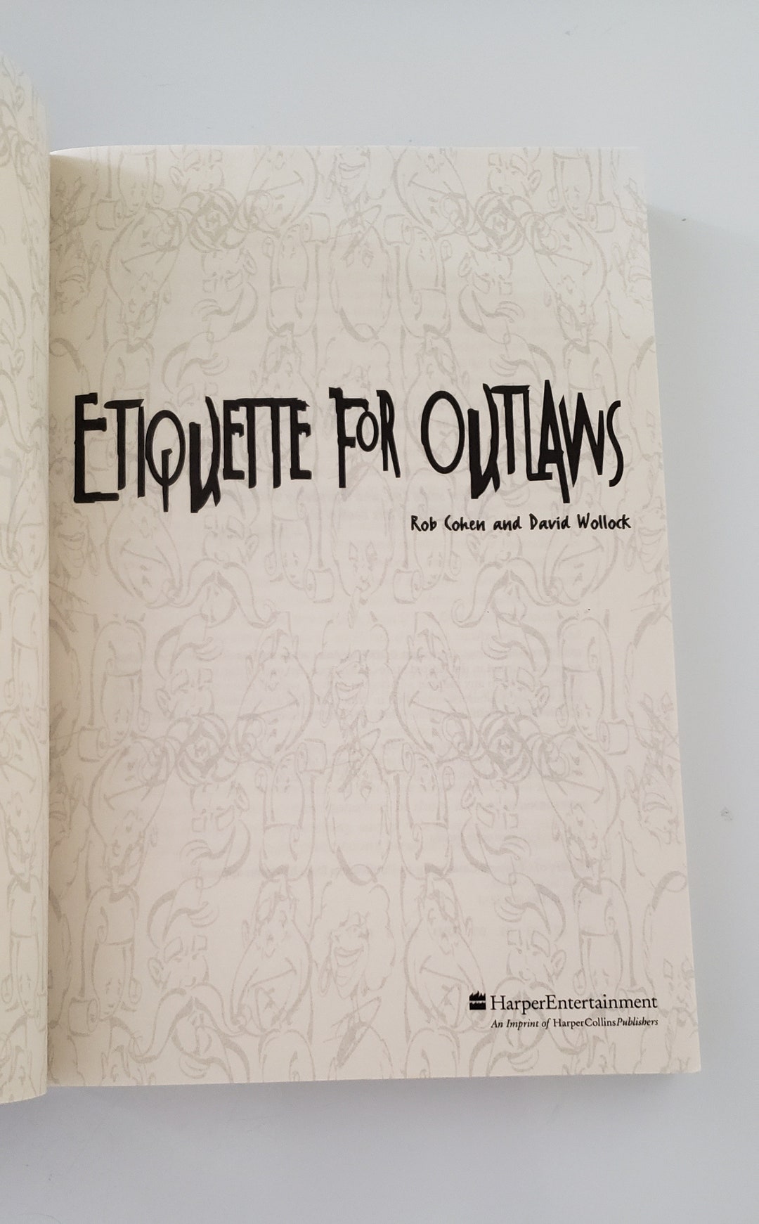 Adult Content Etiquette for Outlaws Vintage Book - Etsy