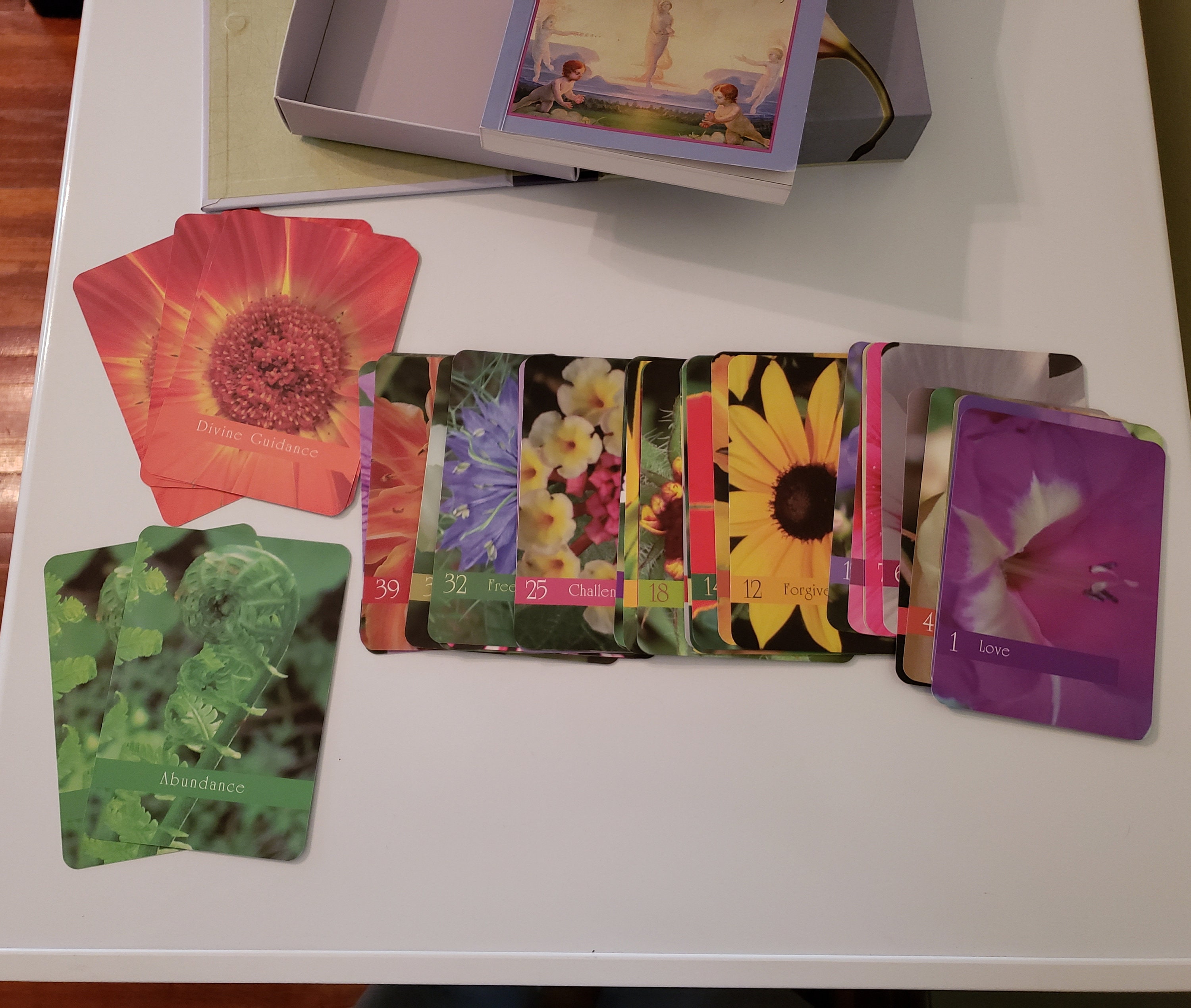 Vintage Angelic Messenger Cards Set | Etsy