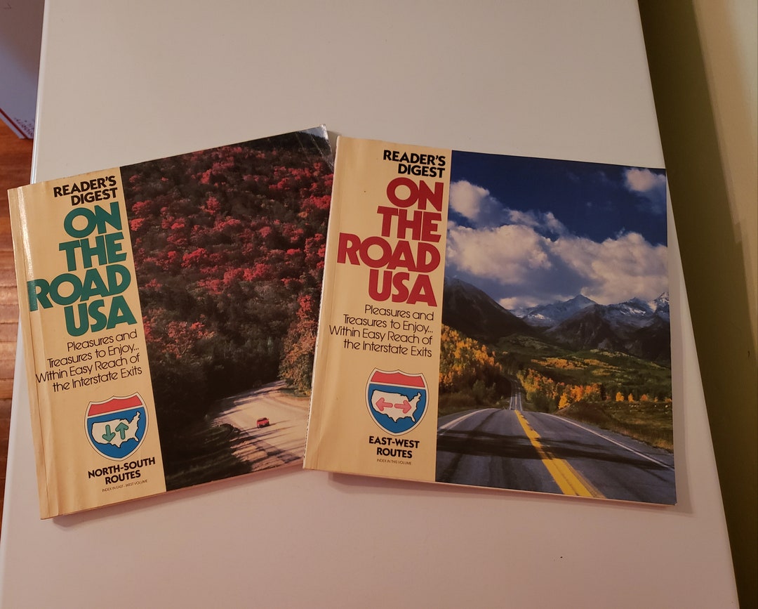 Set of 2 Vintage Travel Books - Reader's Digest - Etsy