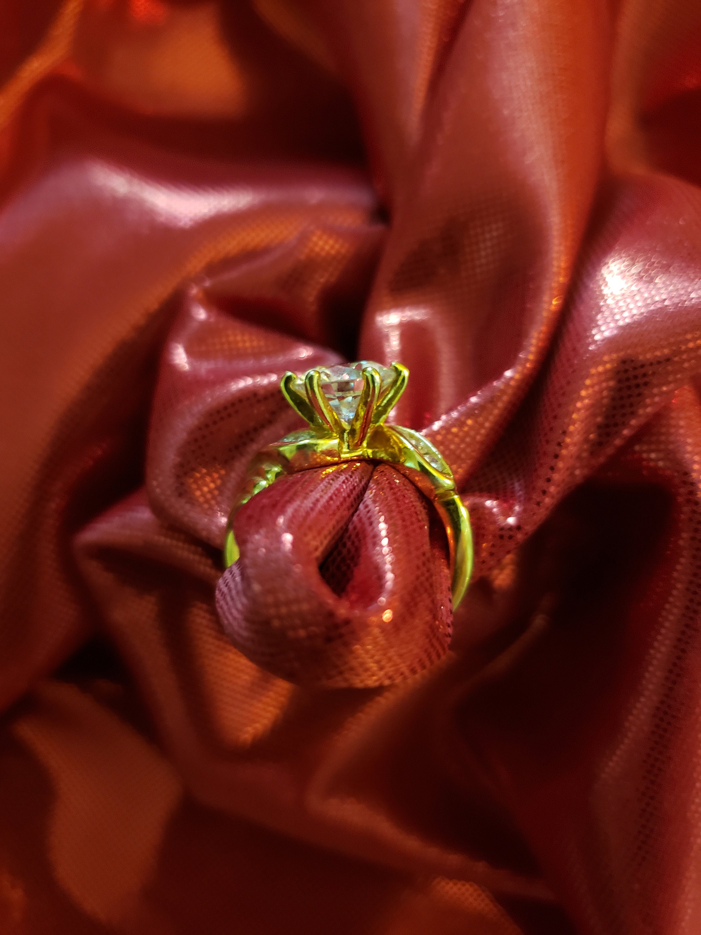 Vintage Merlite Engagement Ring - Etsy