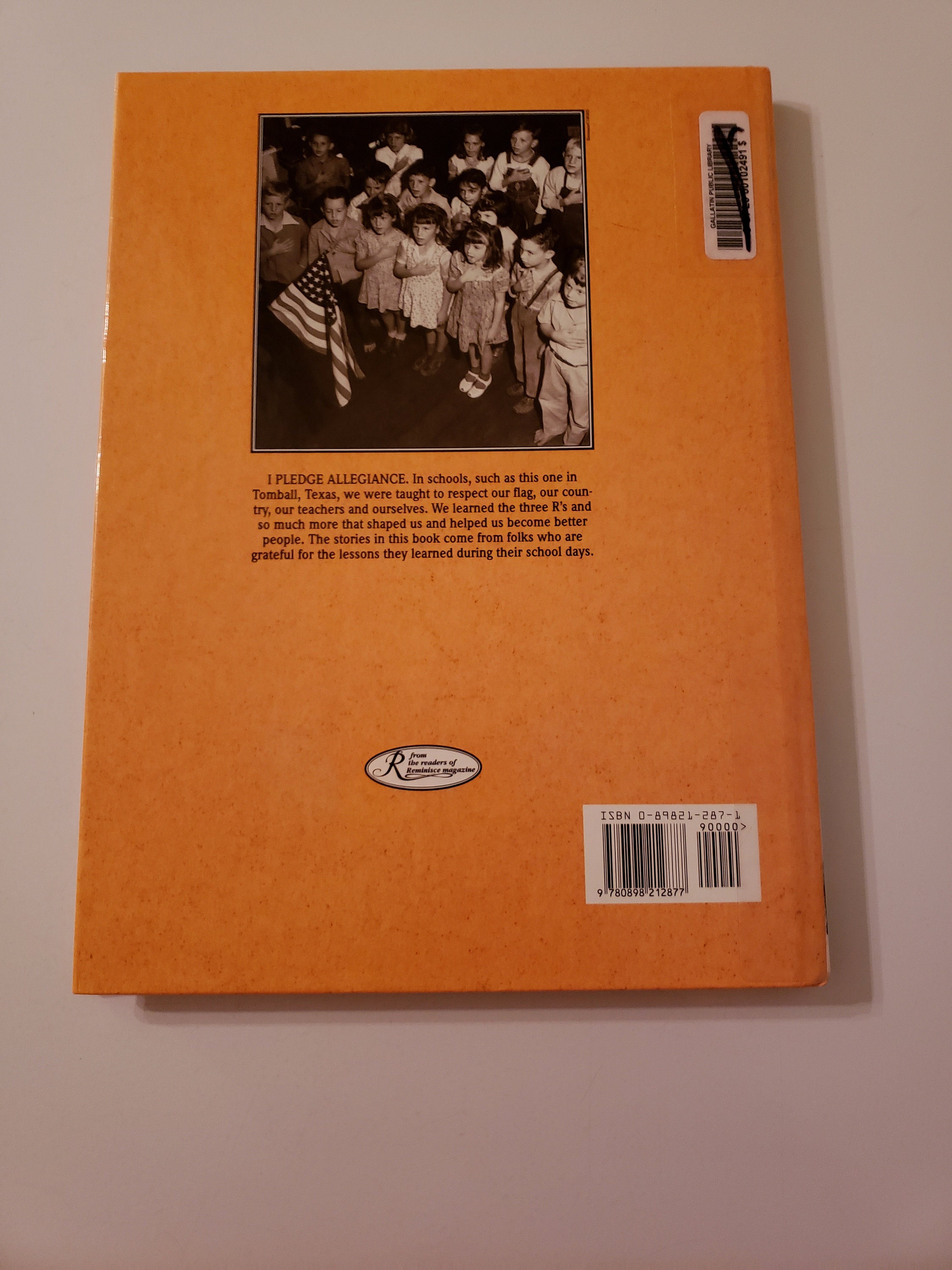 School Days Vintage Reminisce Hardcover Book - Etsy