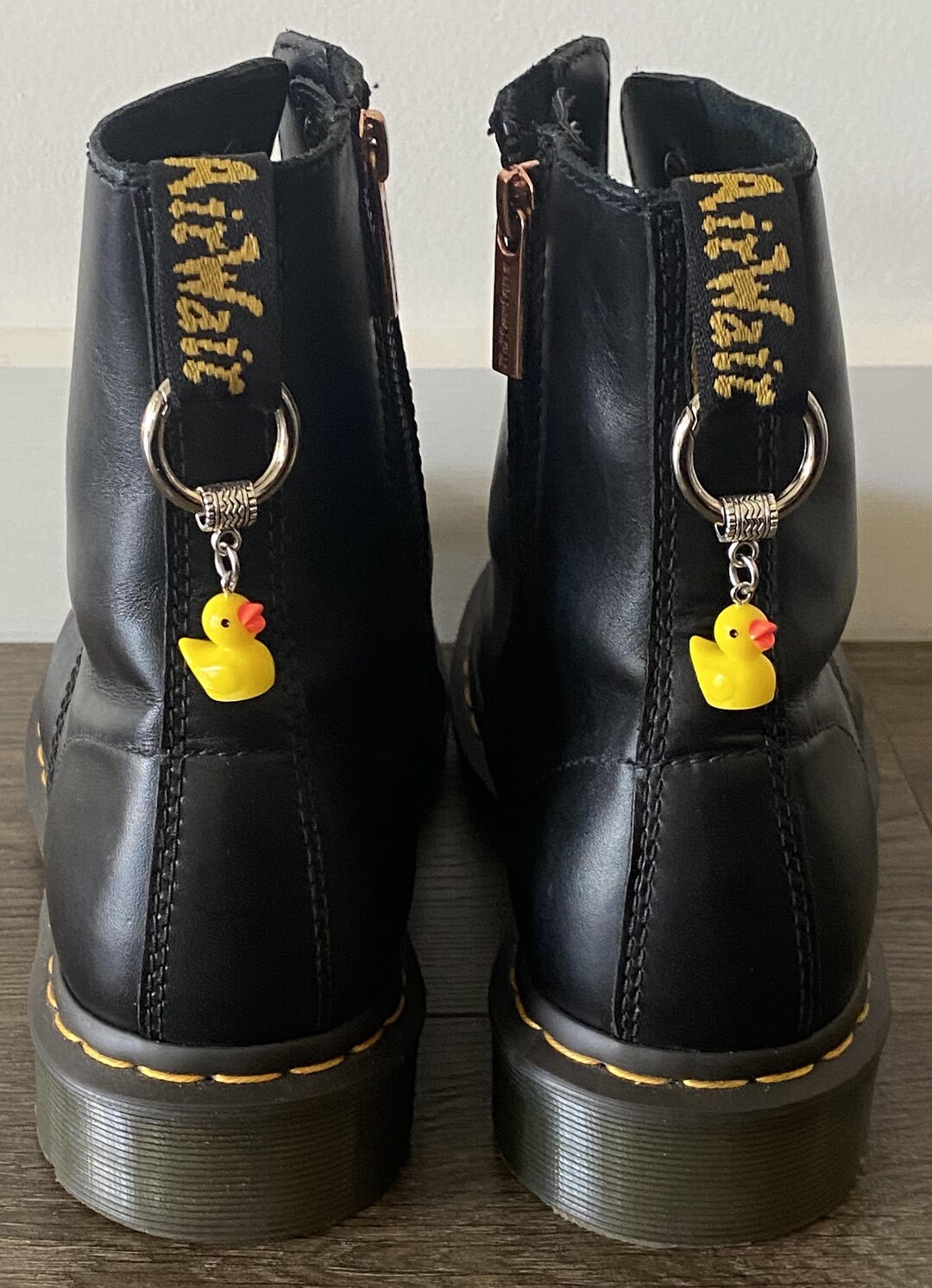 Rubber Ducky Charms: for Your Doc Marten Boots, Bag or Keys. (pair) - Etsy