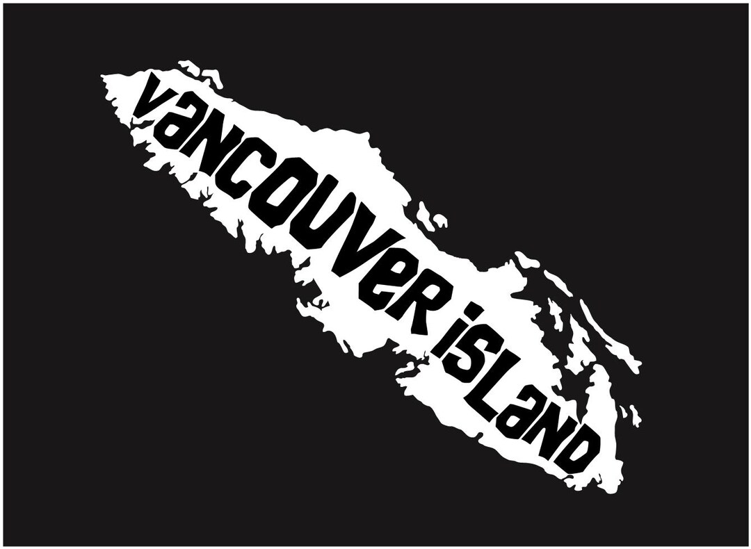 Vancouver Island City's and Town Decals Car Stickers - Etsy Canada