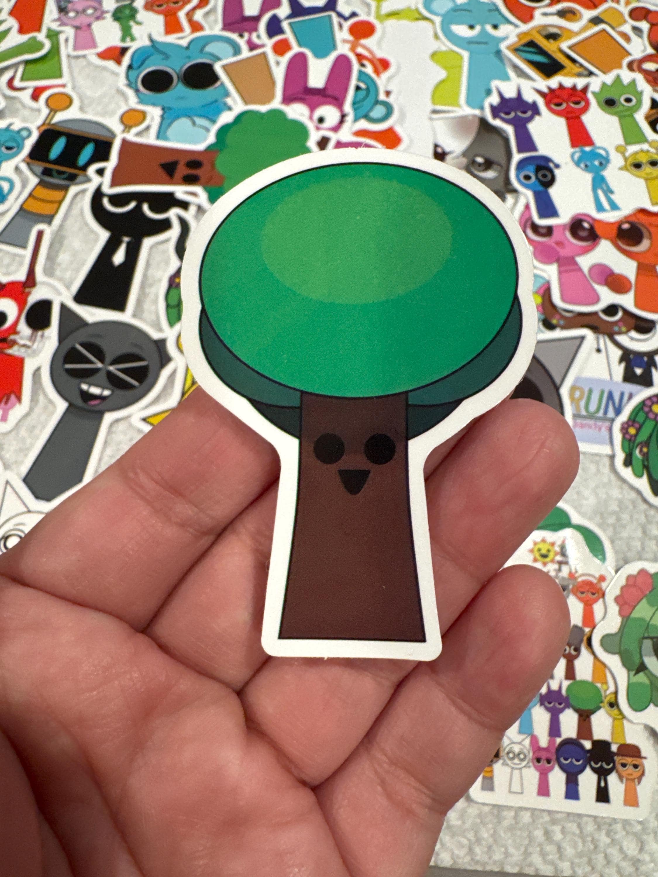 Sprunkies Meme Sticker Pack: 10pc Glossy Vinyl Stickers - Etsy