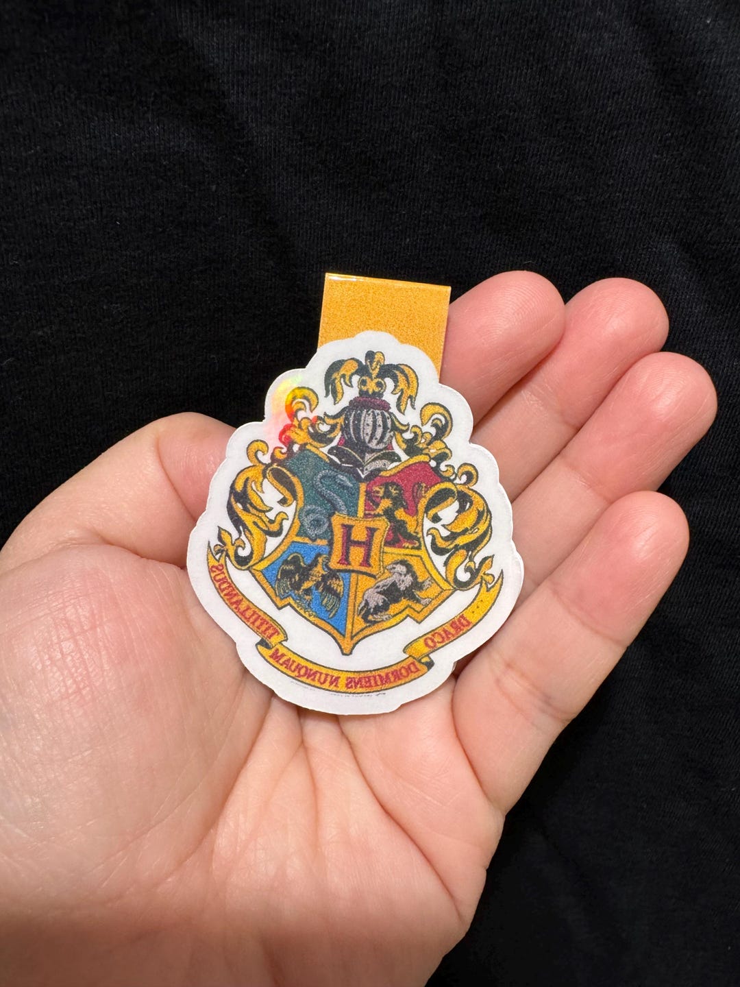 Harry Potter Hog Warts School Icon Magnetic Bookmark - Etsy