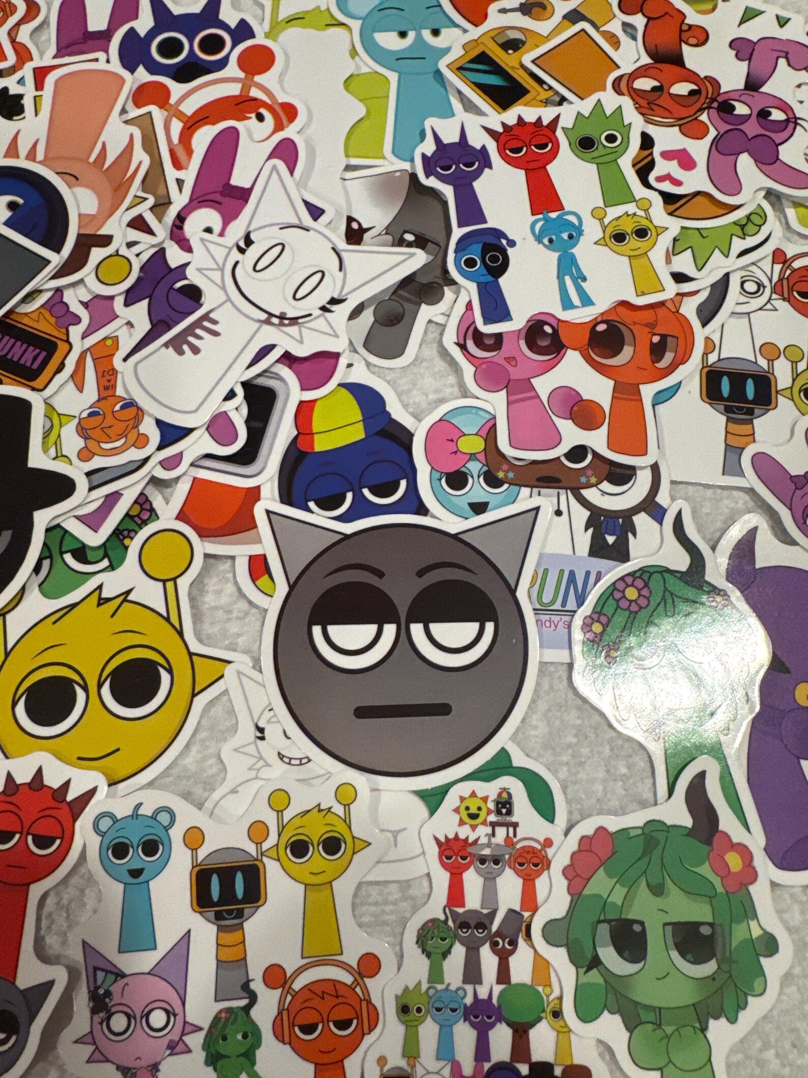 Sprunkies Meme Sticker Pack: 10pc Glossy Vinyl Stickers - Etsy