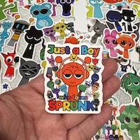 Sprunki Stickers | Digital Download | Print and Cut - Etsy
