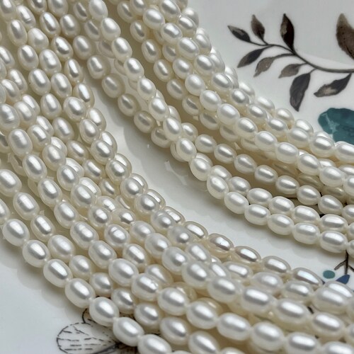 13-15mm NATURAL Freshwater Pearl Beads Beautiful White Color - Etsy