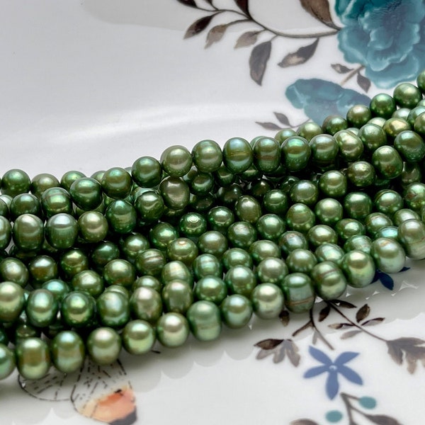 Green Pearl Jewelry - Etsy