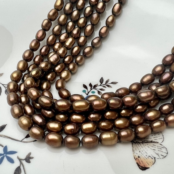 Chocolate Pearls - Etsy