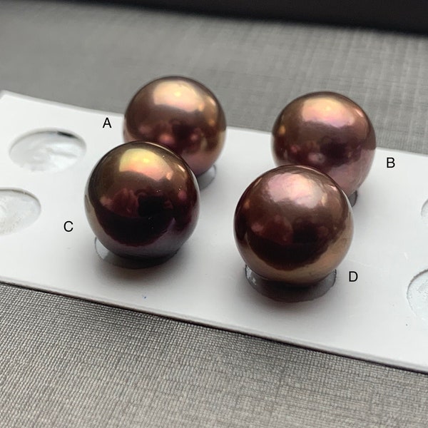 Dark Purple Pearls - Etsy
