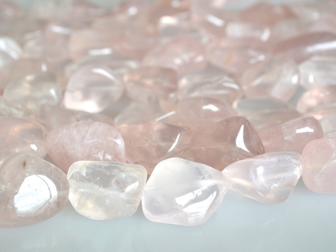 18-28x15-20mm Approx. Smooth Nugget Shape Natural Pink Color Gemstone ...