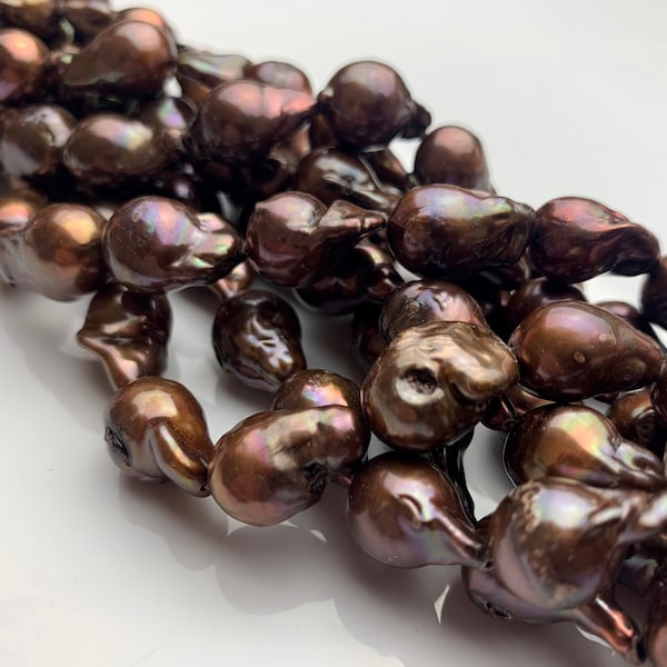 Chocolate Pearls - Etsy
